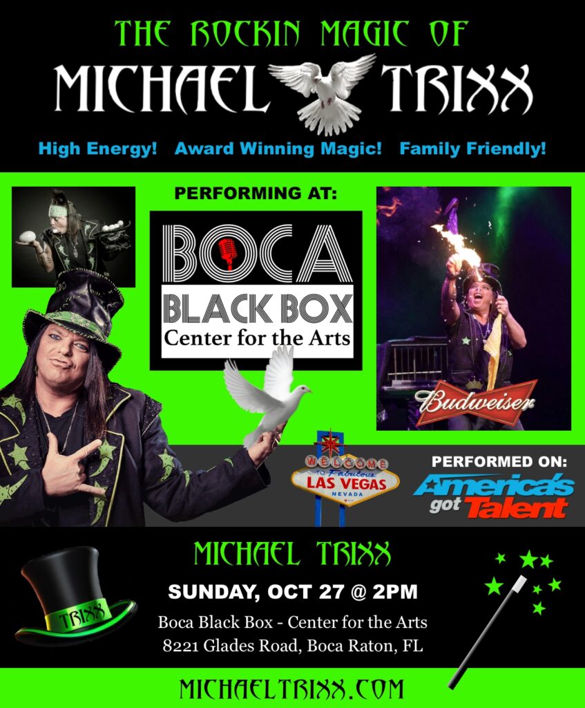 Michael Trixx Show Schedule | Upcoming Magic Events in Florida